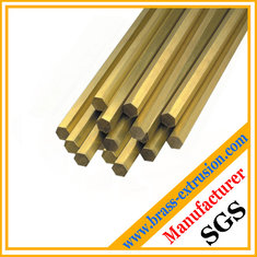 China 5~180mm OEM ODM brass hpb58-3, hpb59-2, C38500 Copper Alloy Brass Profile and Flats Brass Rods supplier