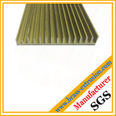 China E5~180mm ODM OEM xtruded copper alloy brass electrical parts extrusion profiles sections industrial application supplier