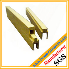 China ODM OEM 5~180mm Brushed, polished, electroplated, antique surface electrical components copper alloy extrusion profiles supplier