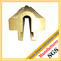 China ODM OEM 5~180mm Brushed, polished, electroplated, antique surface electrical components copper profiles brass extrusions supplier