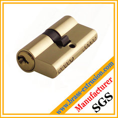 China C38500 CuZn39Pb3  CuZn39Pb2 CW612N CChinese manufacturer OEM service copper alloy brass lock cylinder extrusion profiles supplier