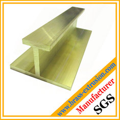 China 5~180mm OEM ODM brass hpb58-3, hpb59-2, C38500 Copper alloy brass extrusion profiles decoration material supplier