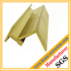 China ODM OEM 5~180mm Brushed, polished, electroplated, antique surface brass L shape T shape angle profiles supplier