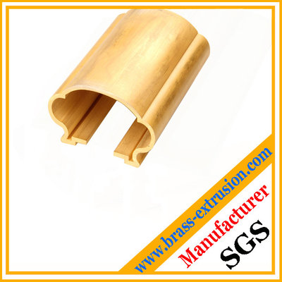 brass handrail copper extrusion profiles brass hpb58-3, hpb59-2, C38500 OEM ODM 5~180mm antique surface supplier