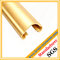 OEM chinese manufacturer stairs handrail brass CDA38500 extrusion profiles with bright fine surface supplier