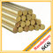 copper alloy extruded brass rods brass bars OEM ODM 5~180mm C38500 CuZn39Pb3  CuZn39Pb2 CW612N C37700 supplier