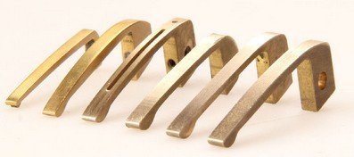 ODM OEM Brushed, polished, electroplated, antique surface  Extruded copper alloy brass profile section for pen clips supplier