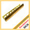 5~180mm OEM ODM brass hpb58-3, hpb59-2, C38500 punched holes brass extrusion profiles section supplier