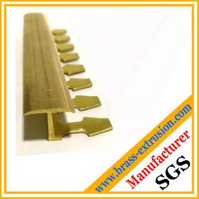 5~180mm OEM ODM brass hpb58-3, hpb59-2, C38500 customized copper alloy Brass extrusion profiles supplier