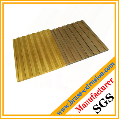 5~180mm OEM ODM brass hpb58-3, hpb59-2, C38500 wide floor nosing brass extrusion profiles supplier