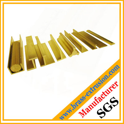 5~180mm OEM ODM brass hpb58-3, hpb59-2, C38500 Brass T shape copper alloy brass angles brass hardware supplier