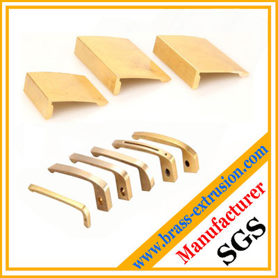 ODM OEM 5~180mm Brushed, polished, electroplated, antique surface electrical components copper alloy extrusion profiles supplier