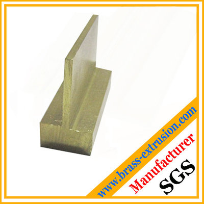 Chinese OEM manufacturer copper alloy brass electrical parts extrusion profiles Brushed, polished, electroplated surface supplier