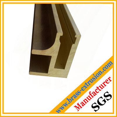 custom brass extrusion profiles building decoration material 5~180mm Brushed, polished, electroplated, antique surface supplier