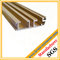 Brass building decoration stair nosing / edging / trims made of brass copper alloy extrusion profiles 5~180mm OEM ODM supplier