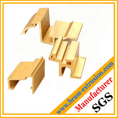 custom brass extrusion profiles building decoration material 5~180mm Brushed, polished, electroplated, antique surface supplier