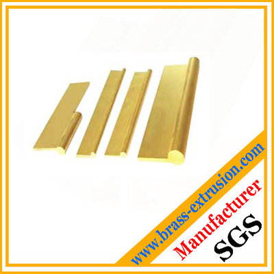 copper alloy brass extrusion section profiles of hinges Brushed, polished, electroplated, antique surface 5~180mm ODM supplier