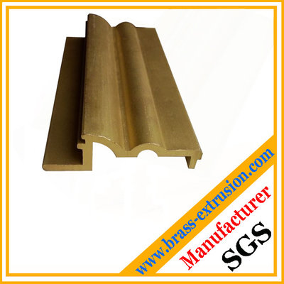 hinge copper alloy extruded profiles sections brass hinges profiles Polished, brushed, electroplated, antique surface supplier