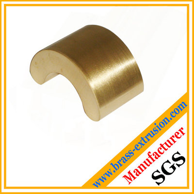 5~180mm ODM OEM Brushed, polished, electroplated, antique copper alloy brass sanitary parts extrusion profiles sections supplier