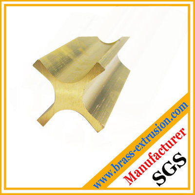 5~180mm ODM OEM Brushed, polished, electroplated, antique copper alloy brass sanitary parts extrusion profiles sections supplier